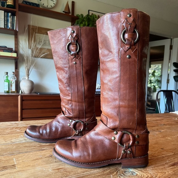 Frye | Shoes | Frye Harness Boots | Poshmark